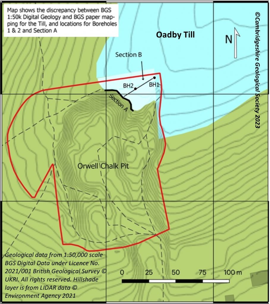 Orwell Clunch Pit | Cambridgeshire Geological Society